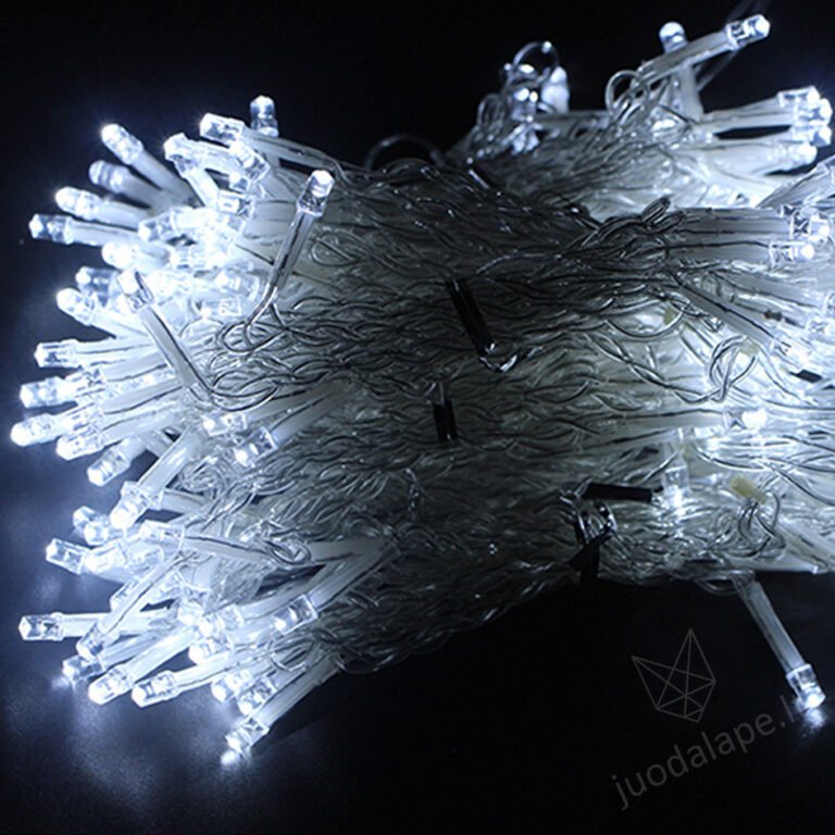Led užuolaida – girlianda 3 x 3m | juodalape.lt